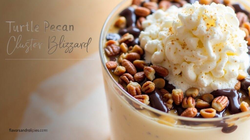 Turtle Pecan Cluster Blizzard Recipe: A Decadent Frozen Treat in 2025